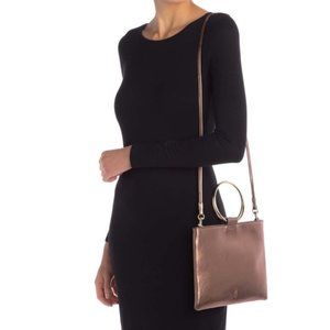 Thacker | Bags | Thacker Le Pouch Leather Ring Handle Crossbody Bag ...